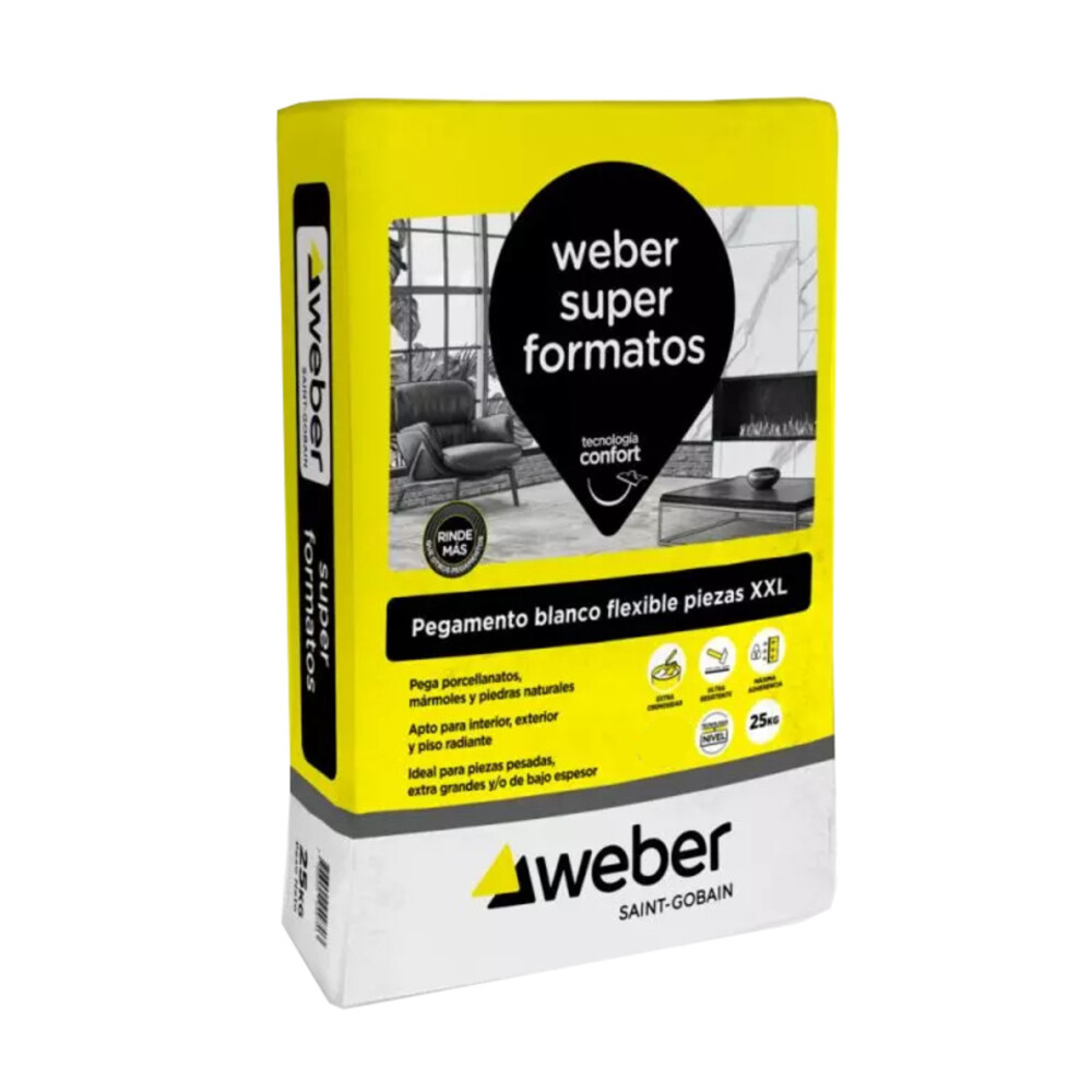 weber superformatos : Adhesivos especiales > Colocación Cerámica ...