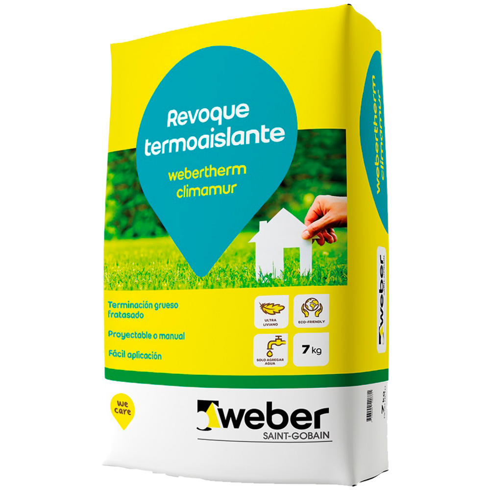 webertherm climamur : Revoques termoaislantes > Aislación térmica ...