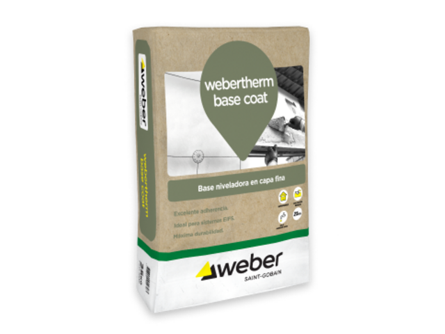 webertherm base coat : Nivelación y renovación > Revoque y albañilería ...